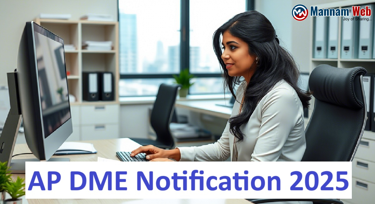 AP DME Notification 2025 | AP DME కంపెనీలో 1,183 ఉద్యోగాలు - Mannam Web (మన్నం వెబ్ )- Telugu ...