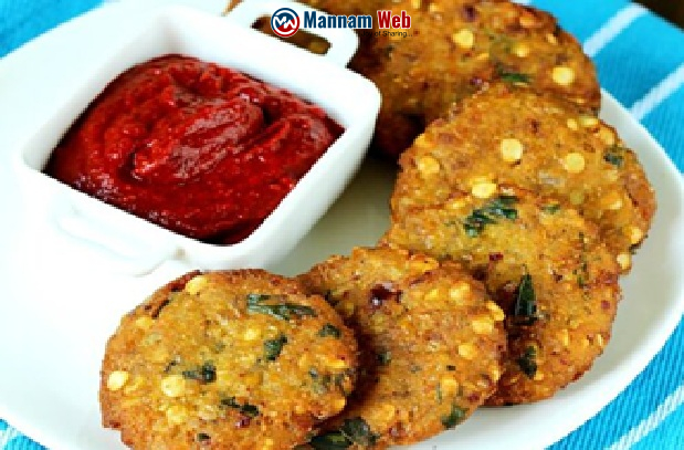 కరకరలాడే "జొన్న పిండి వడలు" - అన్నీ అరగంట ముందే సిద్ధం చేసుకోండి! JONNA ...